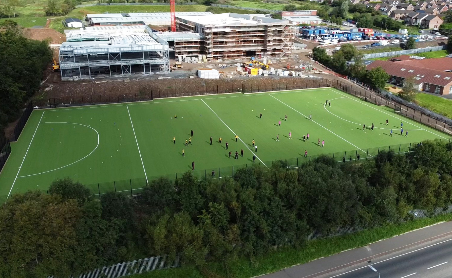 Game On With Completion Of New Astro Turf Pitch For Ulidia | Hamilton ...